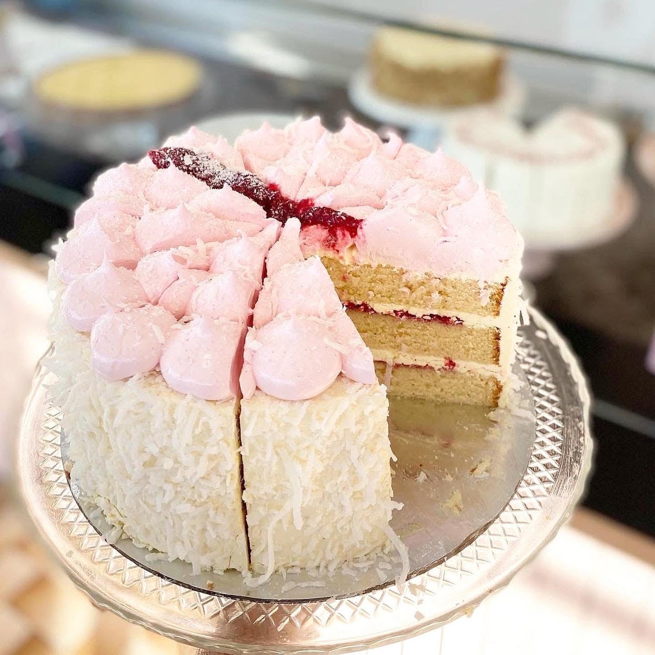 Whole Iced Vovo Cake